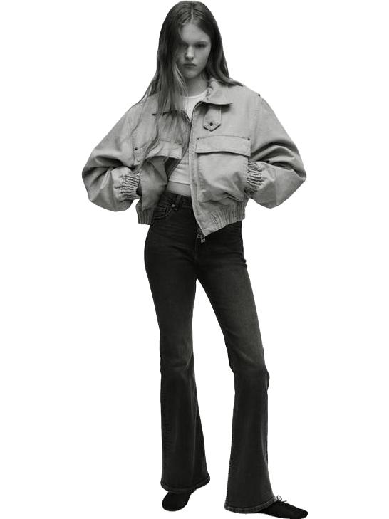 H&M Flared High Waist Jeans